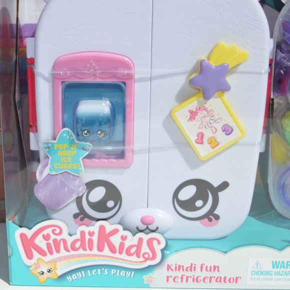 Kindi Kids | Toys | Kindi Kids Snack Time Friends Refrigerator Playset ...